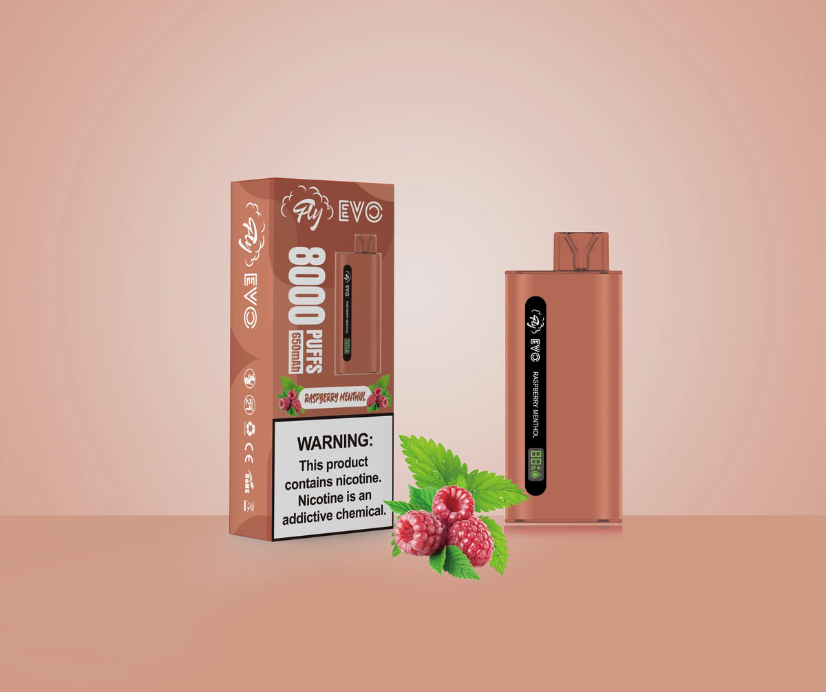 Fly Evo Raspberry Menthol – VaporoMx